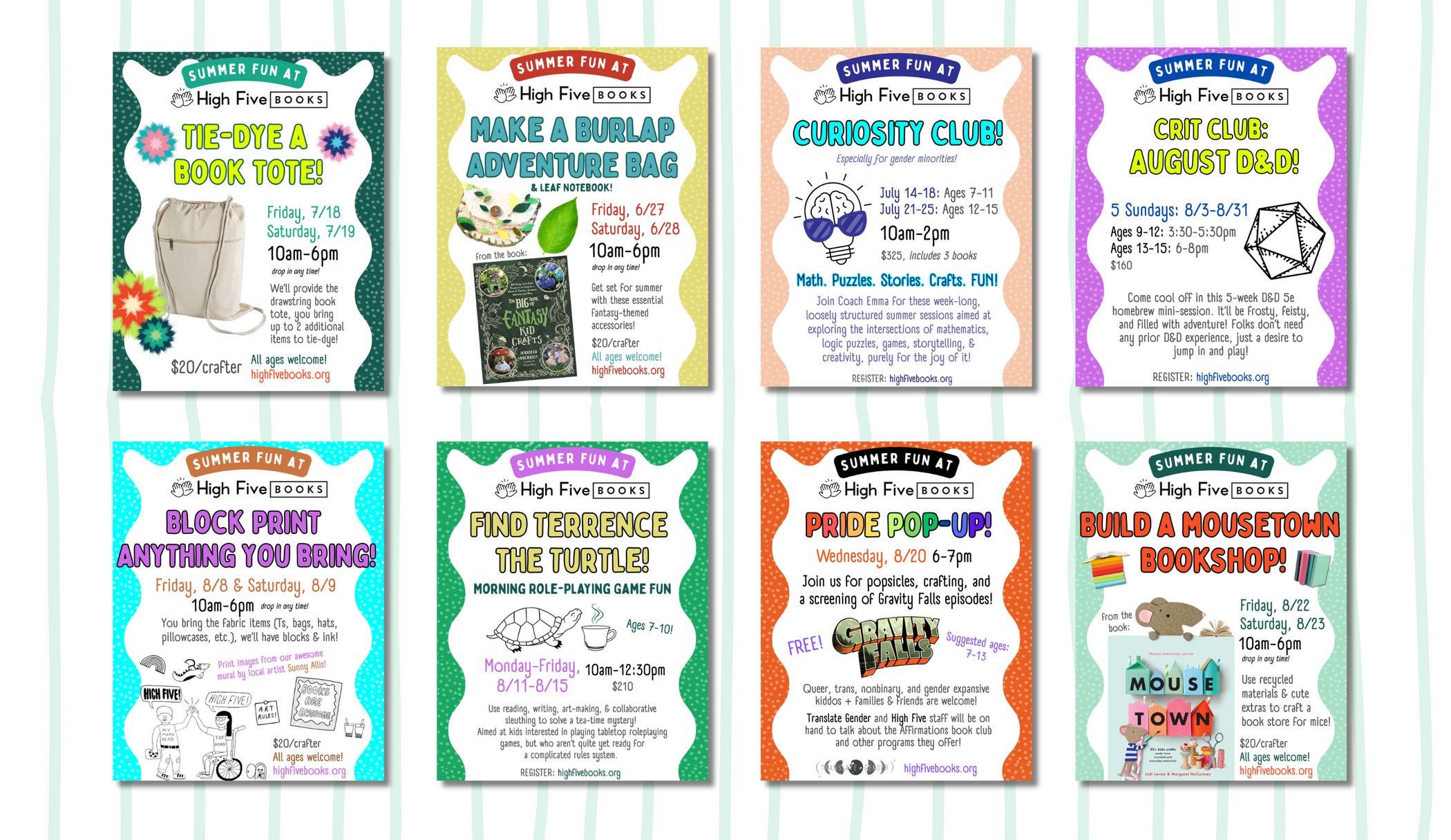 High Five Books | Inclusive Indie Bookstore & Creativity Hub